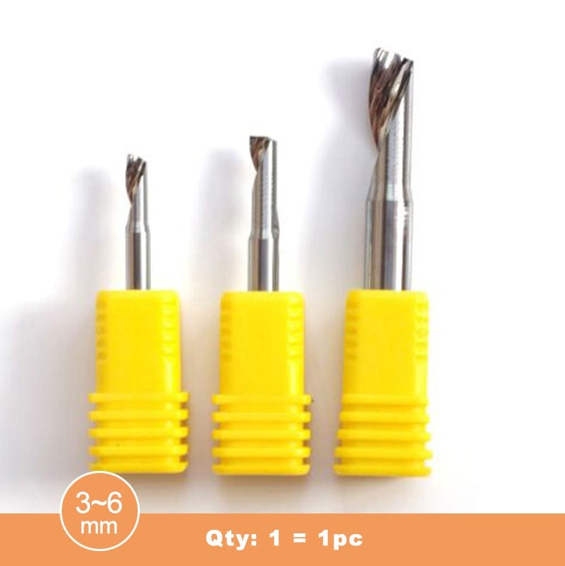 (AAA) LDR Single blade end mill for Aluminum -omiocnc.com