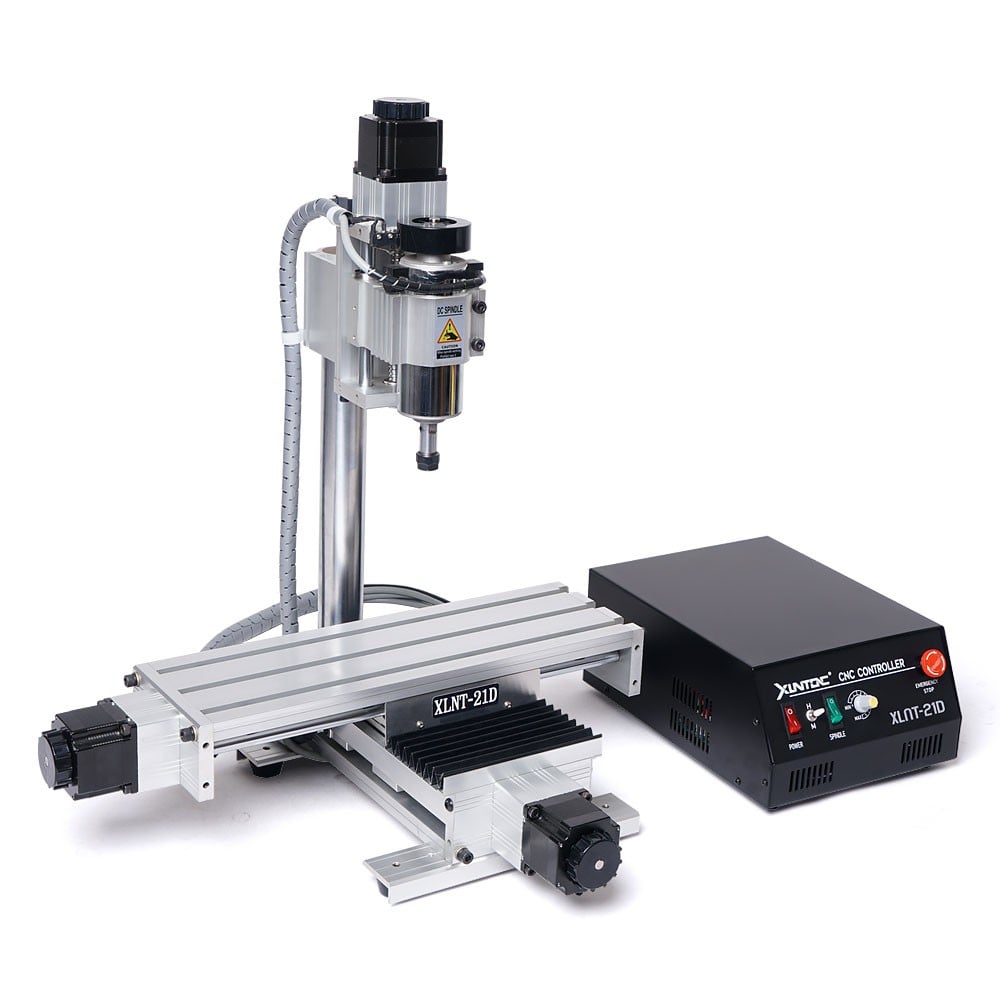 OMIO CNC Mini-Mill XLNT-21D Cross-Feed CNC Router -omiocnc.com